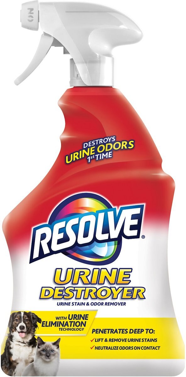 Discontinued - RESOLVE Urine Destroyer Stain & Odor Remover, 32-fl oz ...