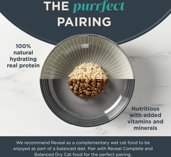 REVEAL Fish Selection Tuna in Broth Grain-Free Flaked Wet Cat Food, 2. ...