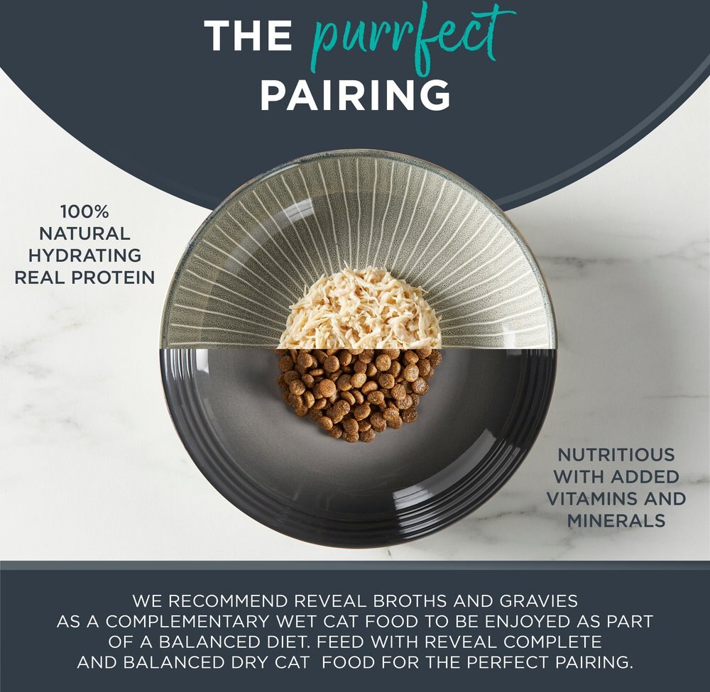 REVEAL Natural Grain-Free Tuna Fillet with Shrimp in Broth Flavored Wet ...