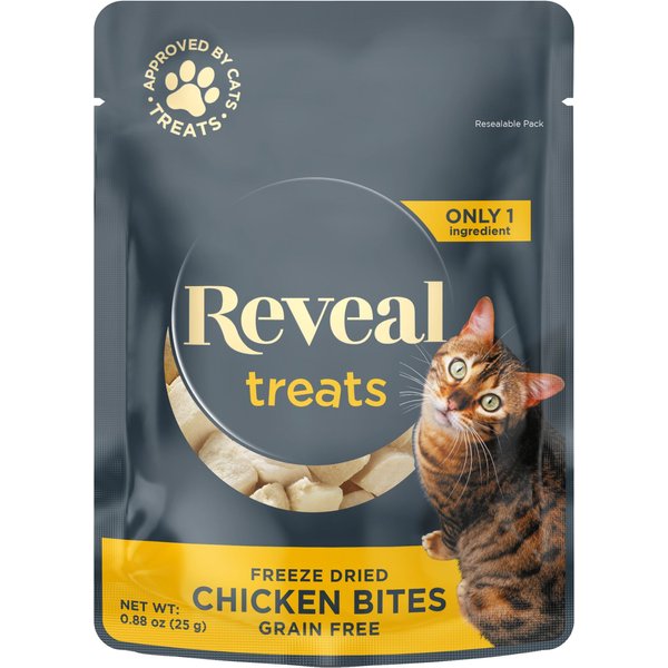 Out of Stock - REVEAL Single Ingredient Chicken Bites Grain-Free Freeze ...