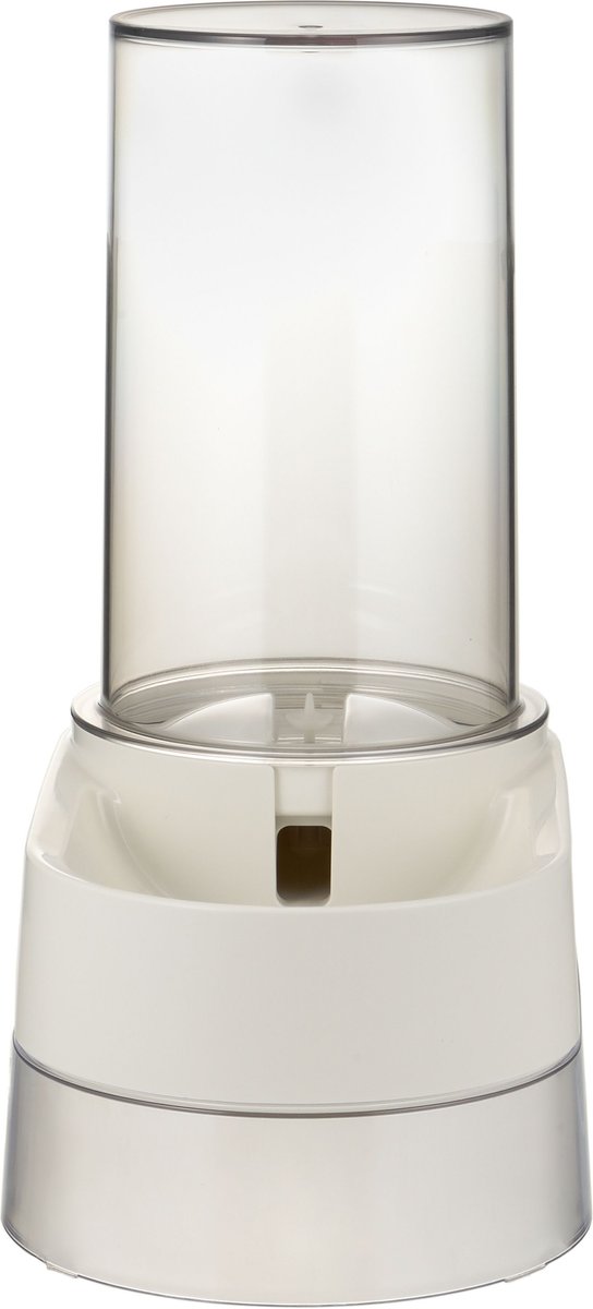 RICHELL Elevated Gravity Water Dispenser Dog & Cat Bowl, White, 1-gal ...