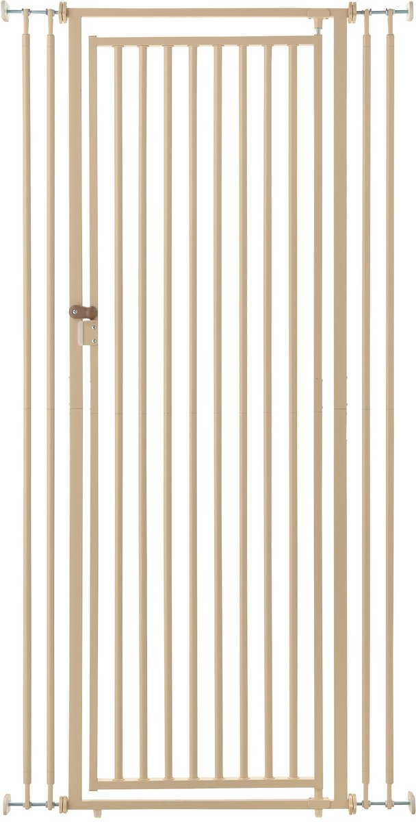 RICHELL Steel Cat Extra Tall Safety Gate, 70-in, Beige - Chewy.com