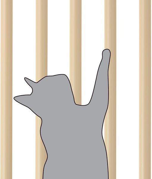 RICHELL Steel Cat Extra Tall Safety Gate, 70-in, Beige - Chewy.com