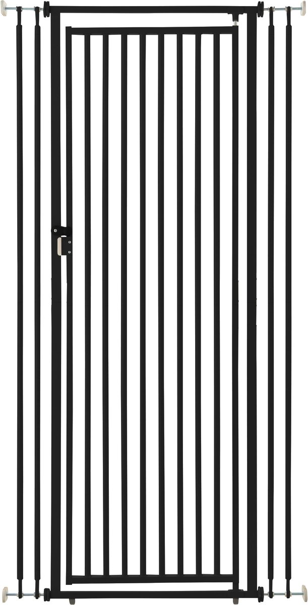 RICHELL Steel Cat Extra Tall Safety Gate, 70-in, Black - Chewy.com
