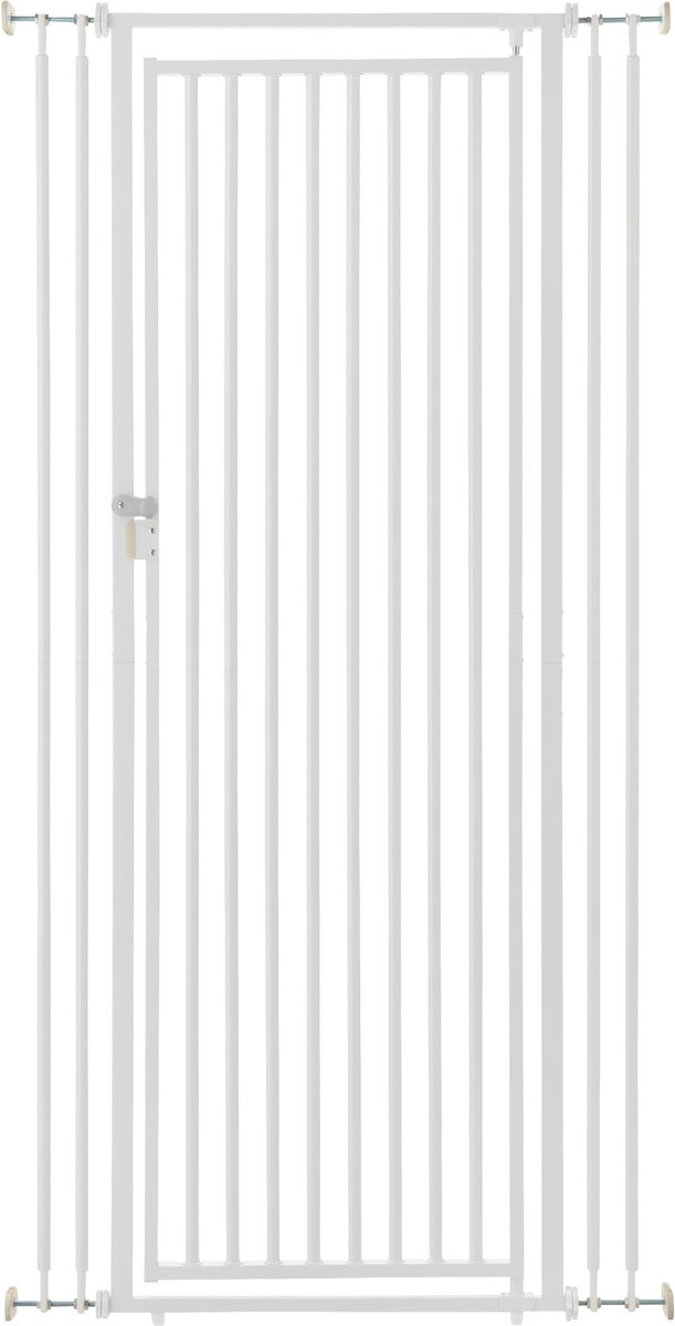 RICHELL Steel Cat Extra Tall Safety Gate, 70-in, White - Chewy.com