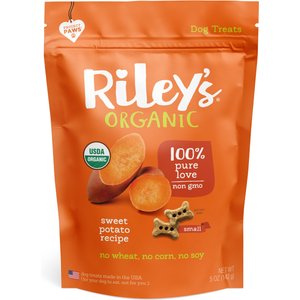 Discontinued - RILEY'S Sweet Potato Recipe Biscuit Dog Treat, 5-oz bag ...