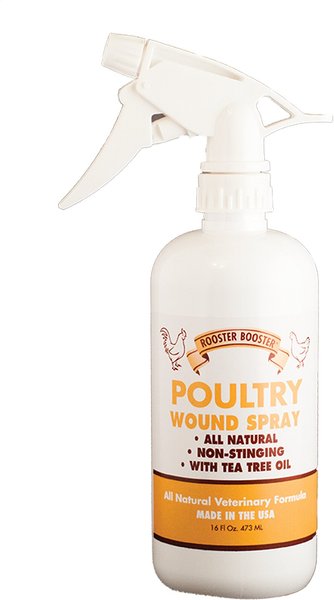 ROOSTER BOOSTER Poultry Wound All-Natural Spray, 16-fl oz bottle ...