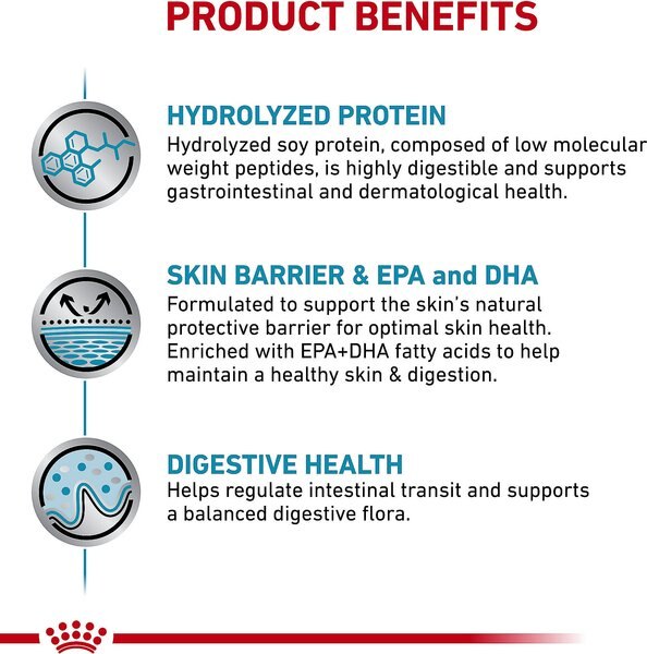 ROYAL CANIN VETERINARY DIET Adult Hydrolyzed Protein HP Dry Dog Food, 7 ...