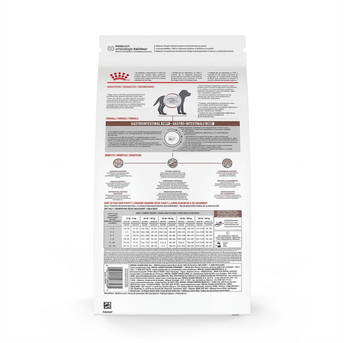 Royal Canin Veterinary Diet Gastrointestinal Puppy Dry Dog Food | Chewy ...