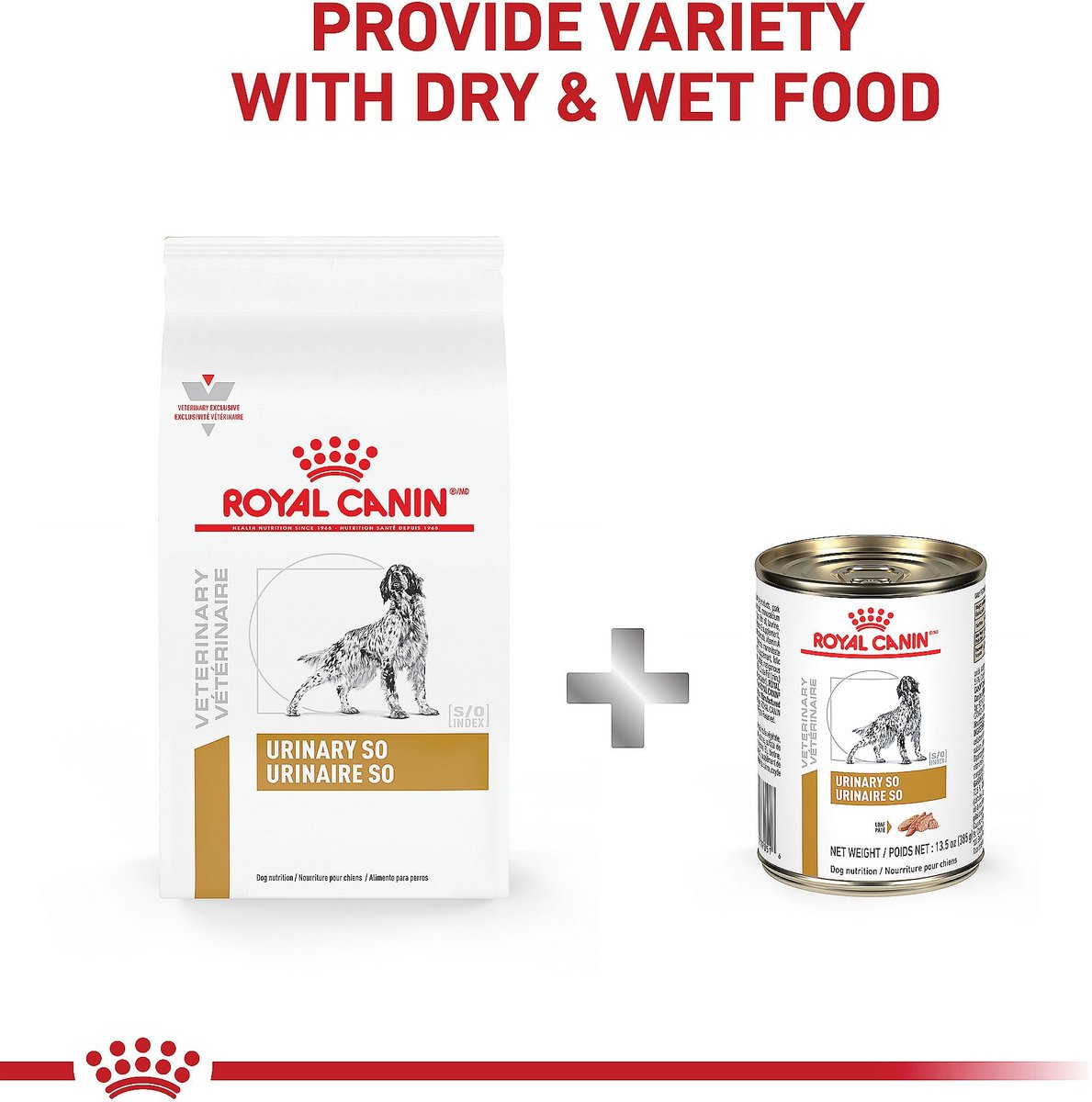 ROYAL CANIN VETERINARY DIET Adult Urinary SO Dry Dog Food, 25.3-lb bag ...