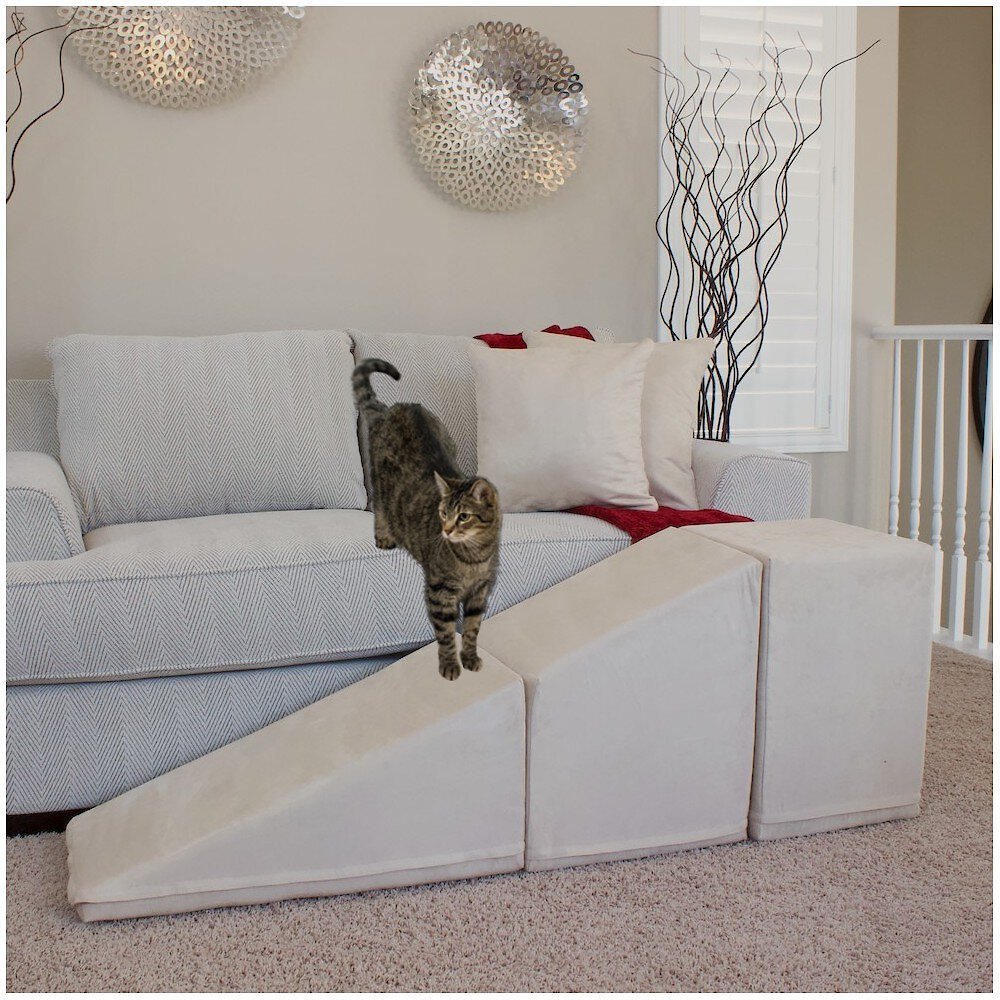 Out of Stock - ROYAL RAMPS Dog & Cat Ramp & Landing, Oyster, 21-in ...