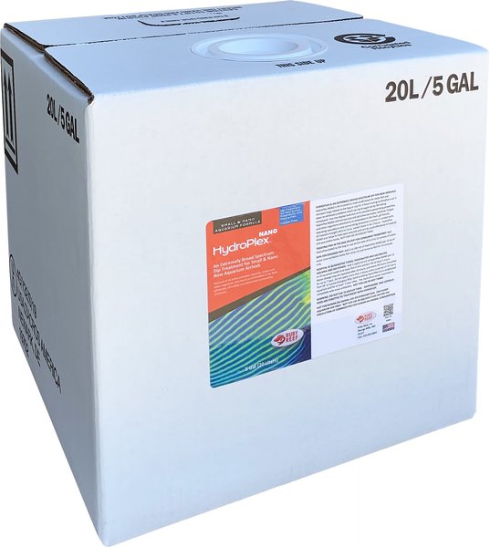 RUBY REEF HydroPlex NANO Concentrated Formula Aquarium Water Treatment, 5-gallon box - Chewy.com