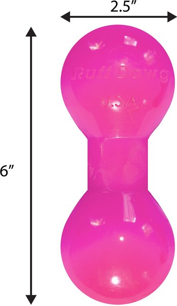 RUFF DAWG, Big Dawg Barbell Tough Dog Chew Toy, Regular - Chewy.com