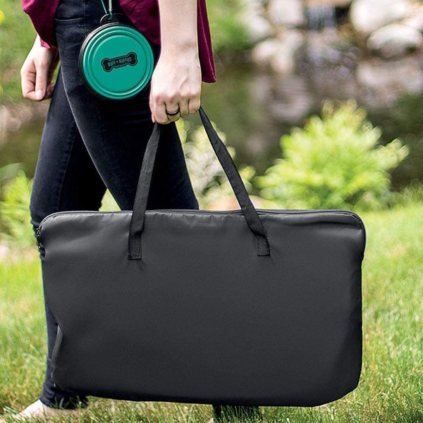 RUFF 'N RUFFUS Portable Foldable Cat & Dog Playpen, Carrying Case ...