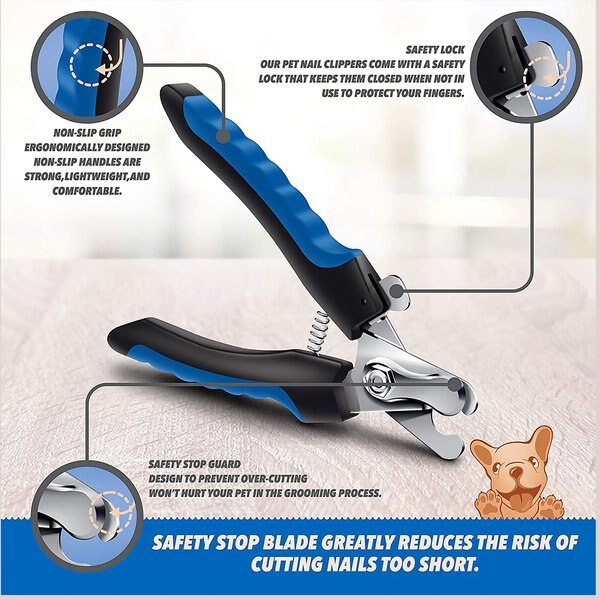 RUFF 'N RUFFUS Upgraded Rechargeable Dog Nail Grinder Kit, Blue - Chewy.com