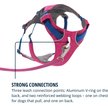RUFFWEAR Flagline Front-Clip Dog Harness, Alpenglow Pink, X-Small: 17 ...