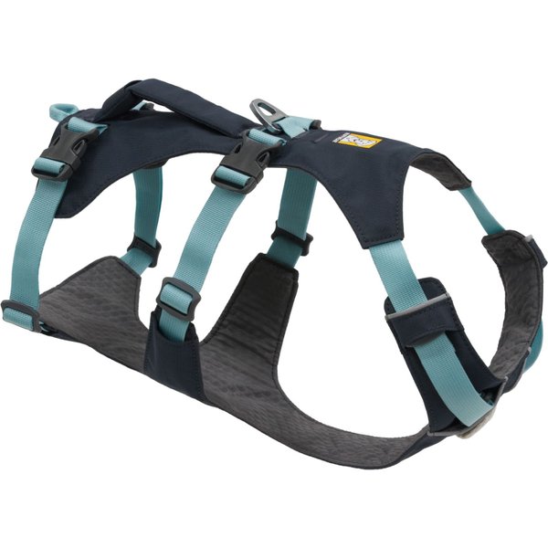 RUFFWEAR Front Range Reflective Front-Clip Dog Harness, Blue Pool, XX ...