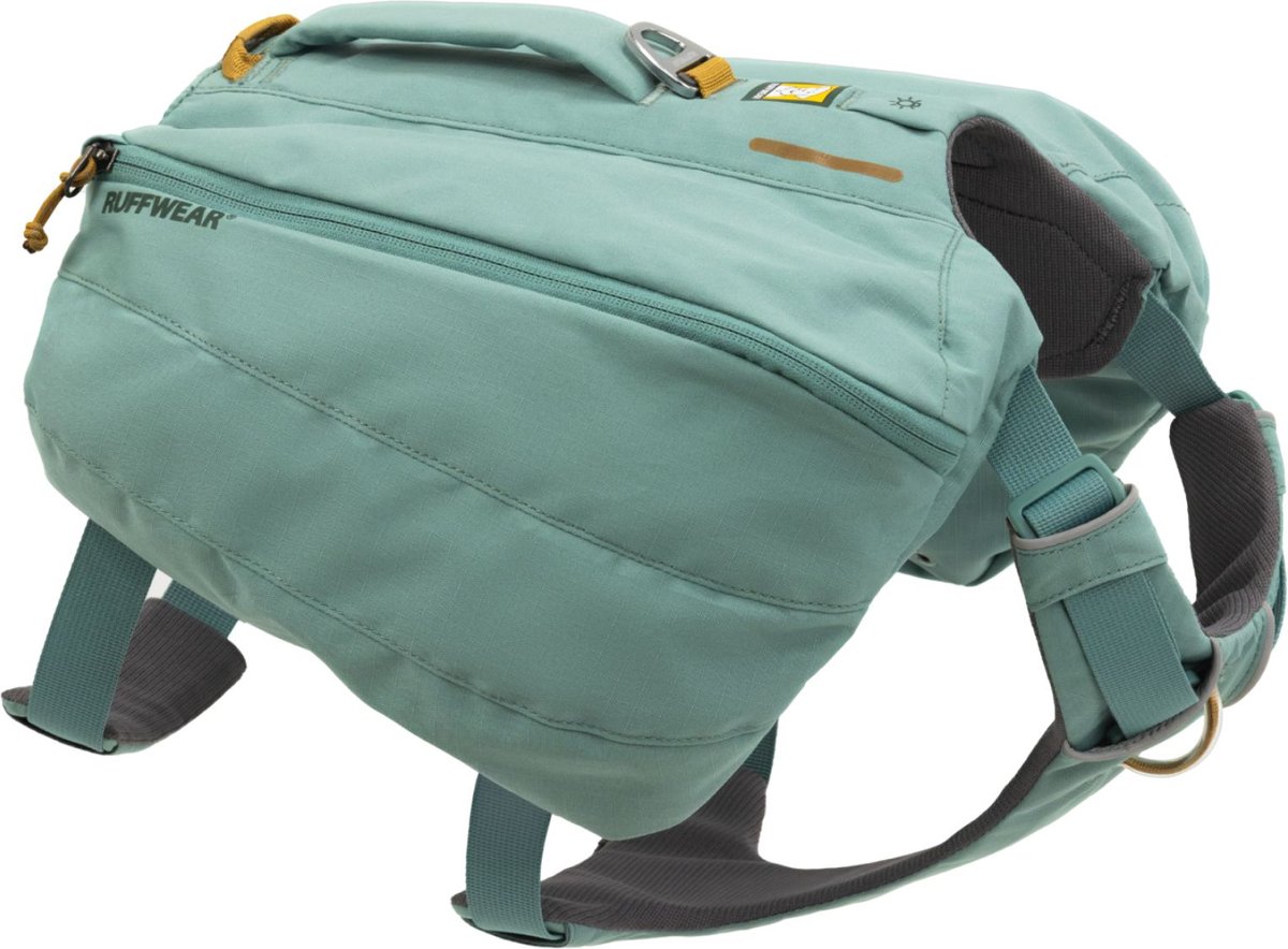 RUFFWEAR Front Range Dog Day Pack, River Rock Green, Medium - Chewy.com