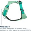 RUFFWEAR Hi & Light Reflective Front-Clip Dog Harness, Sage Green ...