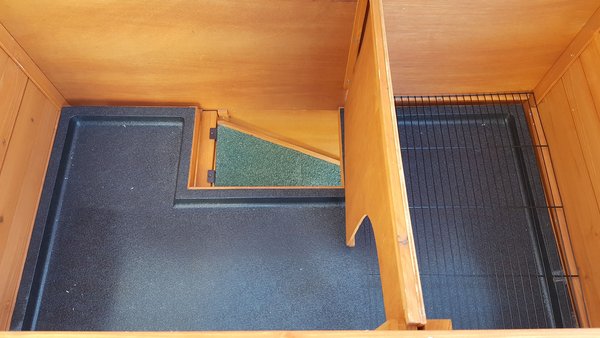 RUGGED RANCH Bunny Cottage 2 Story Small Pet Habitat - Chewy.com