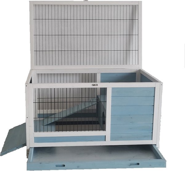 RUGGED RANCH Bunny Shack Small Pet Habitat, White - Chewy.com
