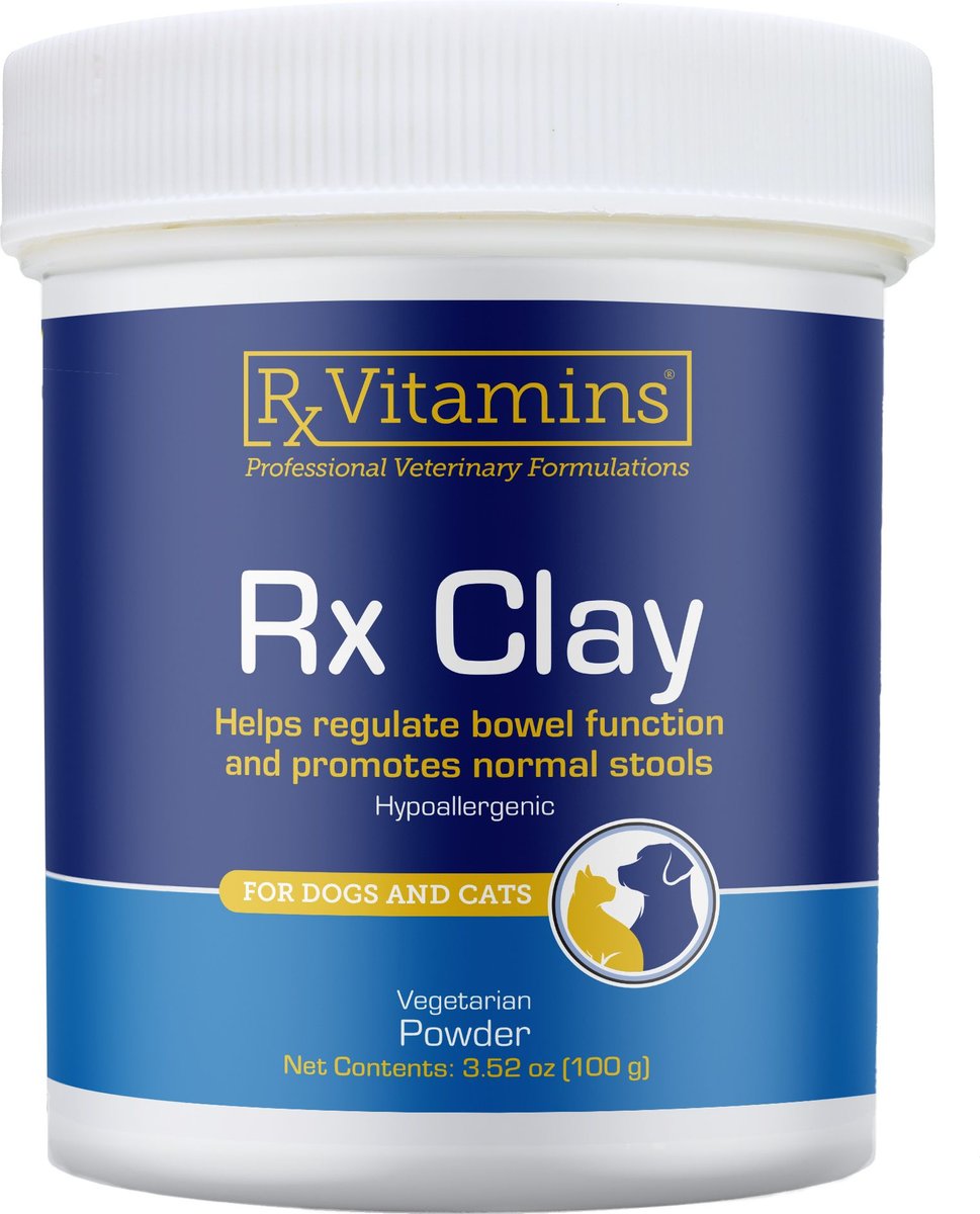 RX VITAMINS Rx Clay Powder Digestive Supplement for Dogs, 100-g - Chewy.com