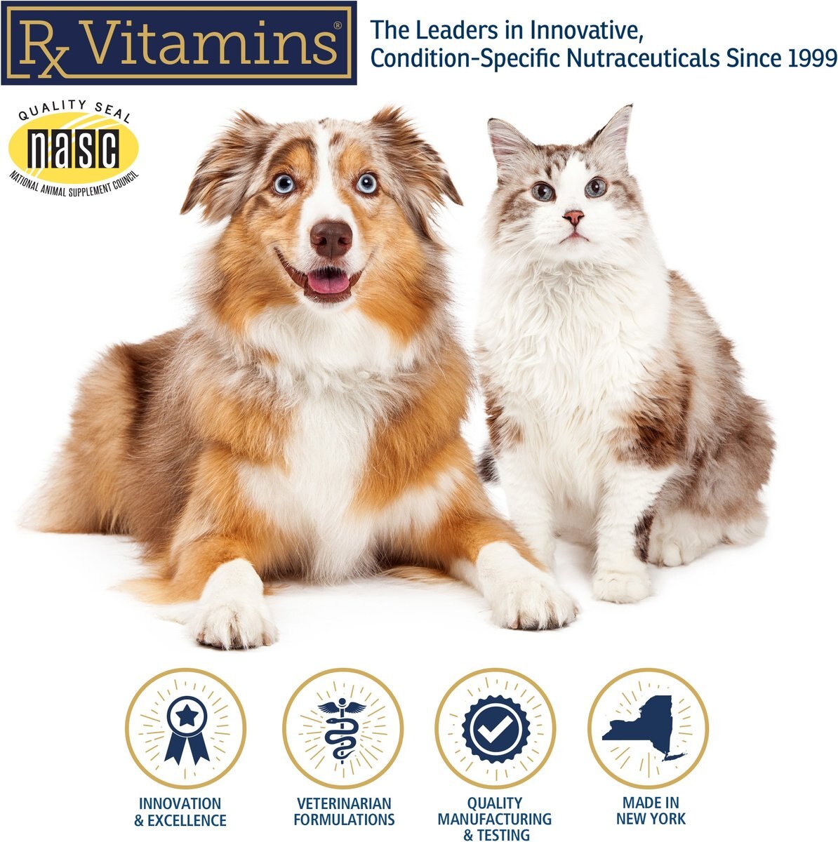 RX VITAMINS Ultra EFA Liquid Skin & Coat Supplement for Cats & Dogs, 8 ...