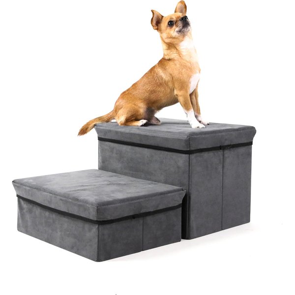 Out of Stock - RYPETMIA Non-Slip 2-Step Foldable Dog Stairs with ...