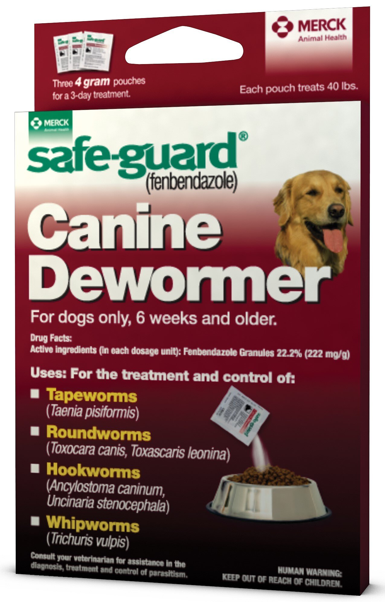 Product Reviews for SAFE-GUARD Dewormer for Hookworms, Roundworms ...