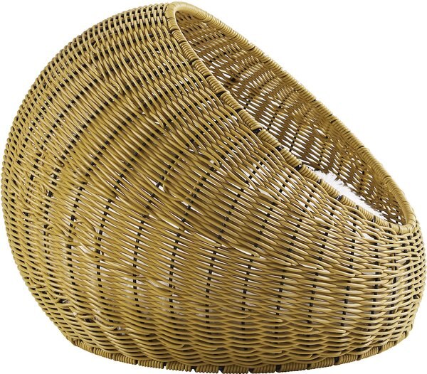 SAM'S PETS Nala Wicker Cat Bed, Brown, Medium - Chewy.com