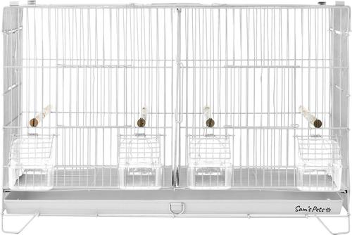 SAM'S PETS Willow Bird Cage, 24-in, White - Chewy.com