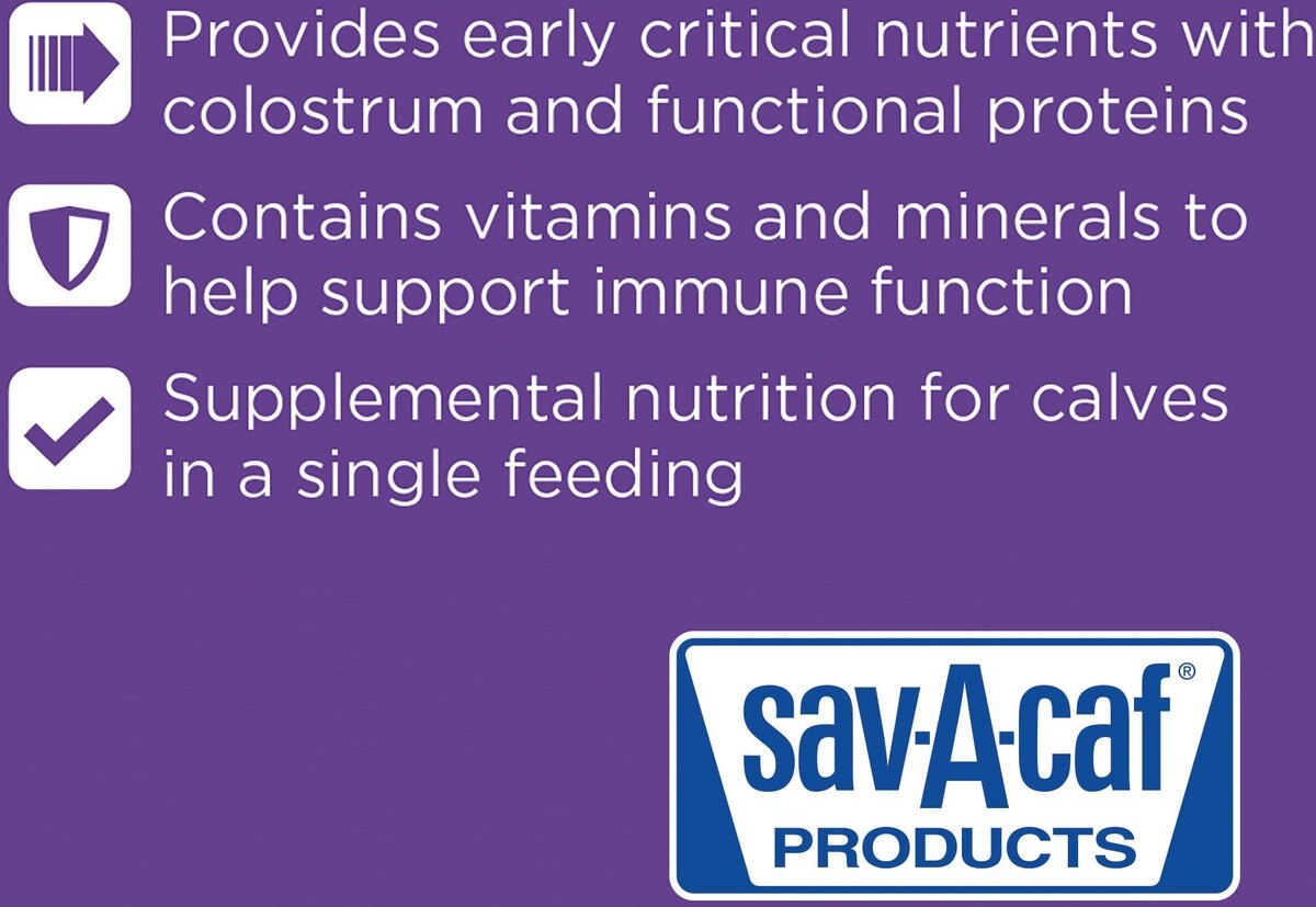 Out of Stock - SAV-A-CAF Colostrum Cattle Supplement, 16-oz bag - Chewy.com