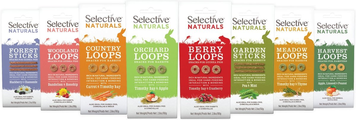 SCIENCE SELECTIVE Berry Loops Timothy Hay & Cranberry Small Animal ...
