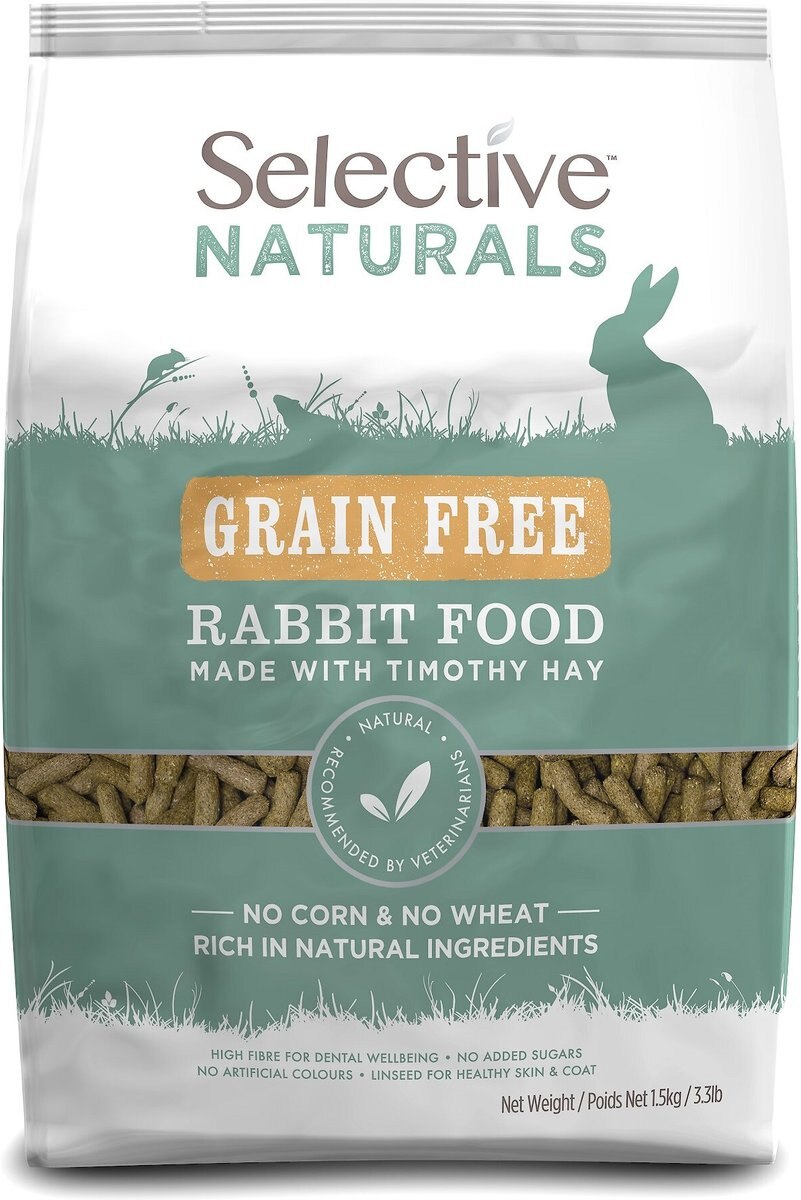SCIENCE SELECTIVE Naturals Grain-Free Rabbit Food, 3.3-lb bag - Chewy.com