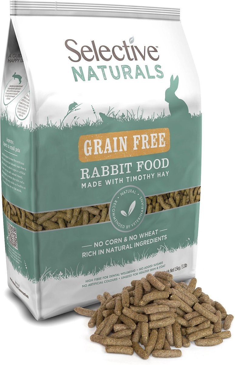 SCIENCE SELECTIVE Naturals Grain-Free Rabbit Food, 3.3-lb bag - Chewy.com