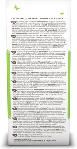 SCIENCE SELECTIVE Orchard Loops Timothy Hay & Apple Small Animal Treats ...