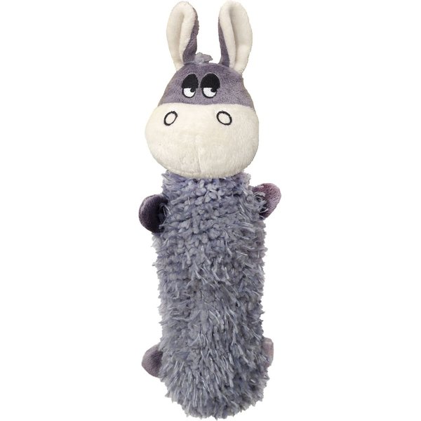 SCOOCHIE PET Debbie Donkey Water Bottle Dog Chew Toy, 11-in - Chewy.com