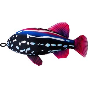 SCOOCHIE PET Scoochzilla Grouper Squeaky Dog Chew Toy, 18-in - Chewy.com