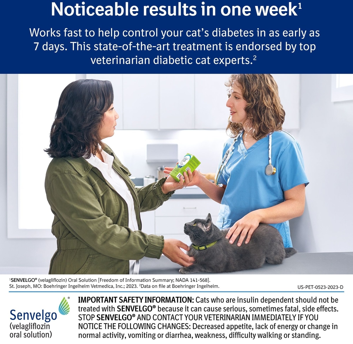 SENVELGO (velagliflozin oral solution) Oral Hypoglycemic for Cats, 15 ...