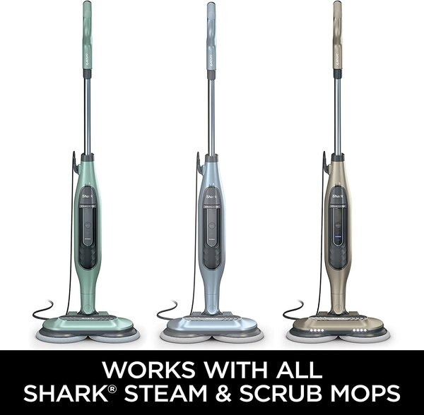 SHARK Dirt Grip Soft Scrub & Dusting Washable Pads - Chewy.com