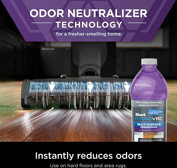 SHARK HydroVac MessMaster 3-in-1 Multi-Surface Cordless Cleaner Vacuum ...