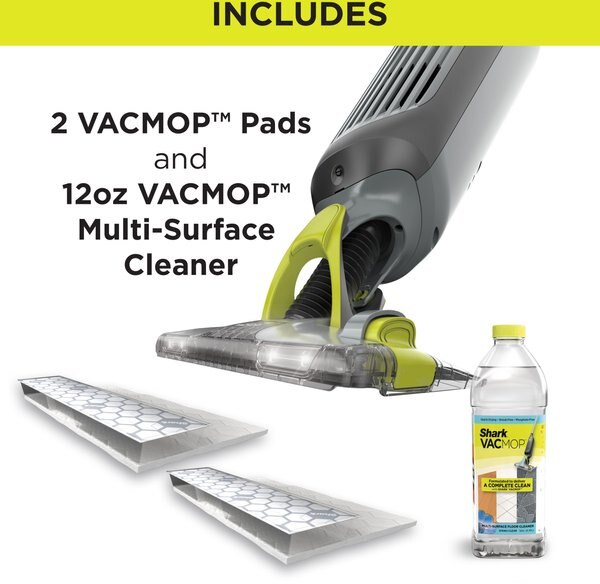 SHARK Vacmop Pro Cordless Hard Floor Disposable Pad Vacuum Mop ...