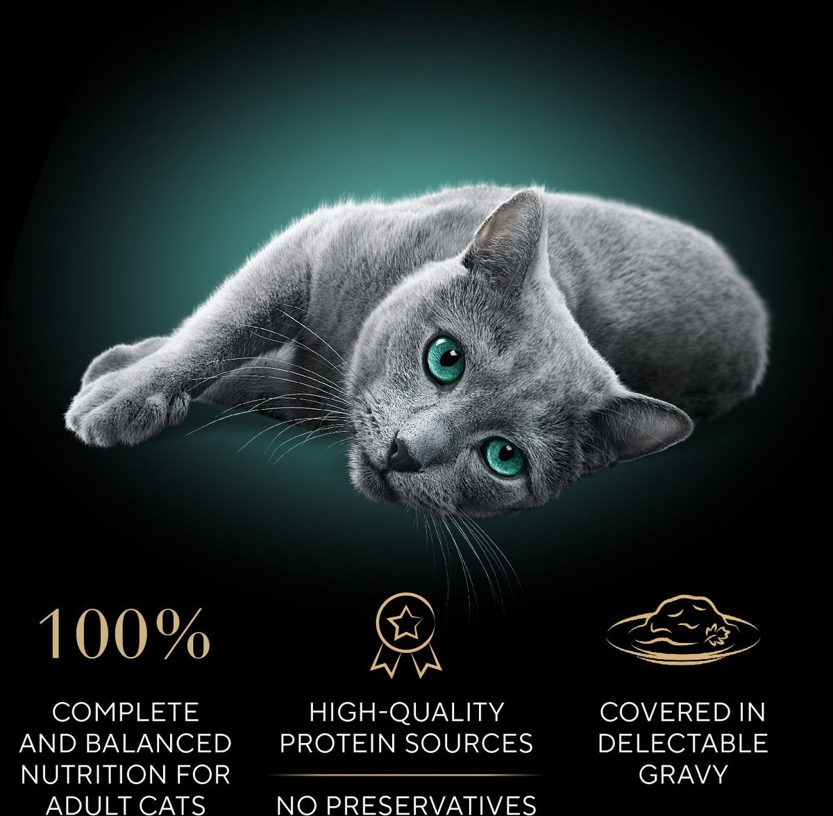 SHEBA Gravy Indulgence Chicken & Beef in Extra Gravy Variety Pack Grain ...