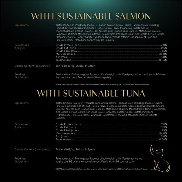 SHEBA Perfect Portions Chicken, Turkey, Tuna & Salmon Variety Pack ...