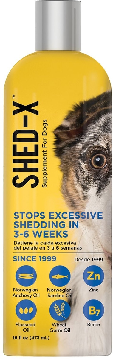 SHED-X Dermaplex Shed Control Nutritional Supplement for Dogs, 16-fl oz ...