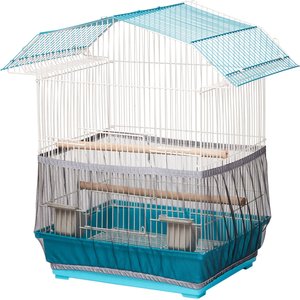 SHEER GUARD Bird Cage Skirt, Black, Small - Chewy.com