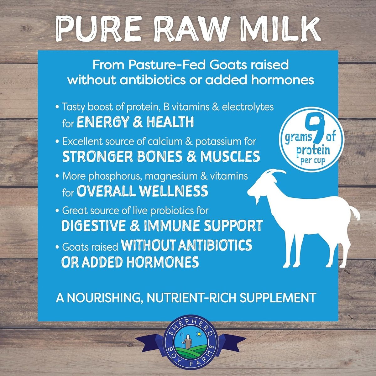 SHEPHERD BOY FARMS Raw Goat's Milk Classic Freeze-Dried Dog & Cat ...