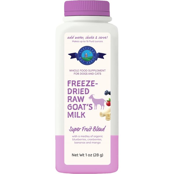 SHEPHERD BOY FARMS Raw Goat's Milk Classic Freeze-Dried Dog & Cat ...