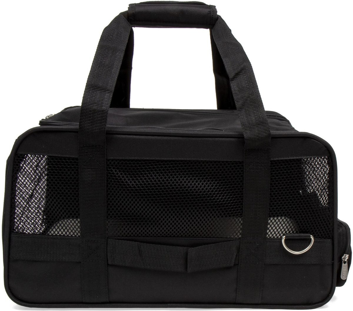 SHERPA Airline Approved Expandable Cat & Dog Travel Carrier, Black ...