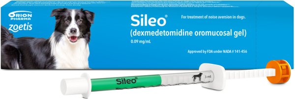 SILEO (dexmedetomidine oromucosal) Oromucosal Gel for Dogs, 0.09-mg/mL ...